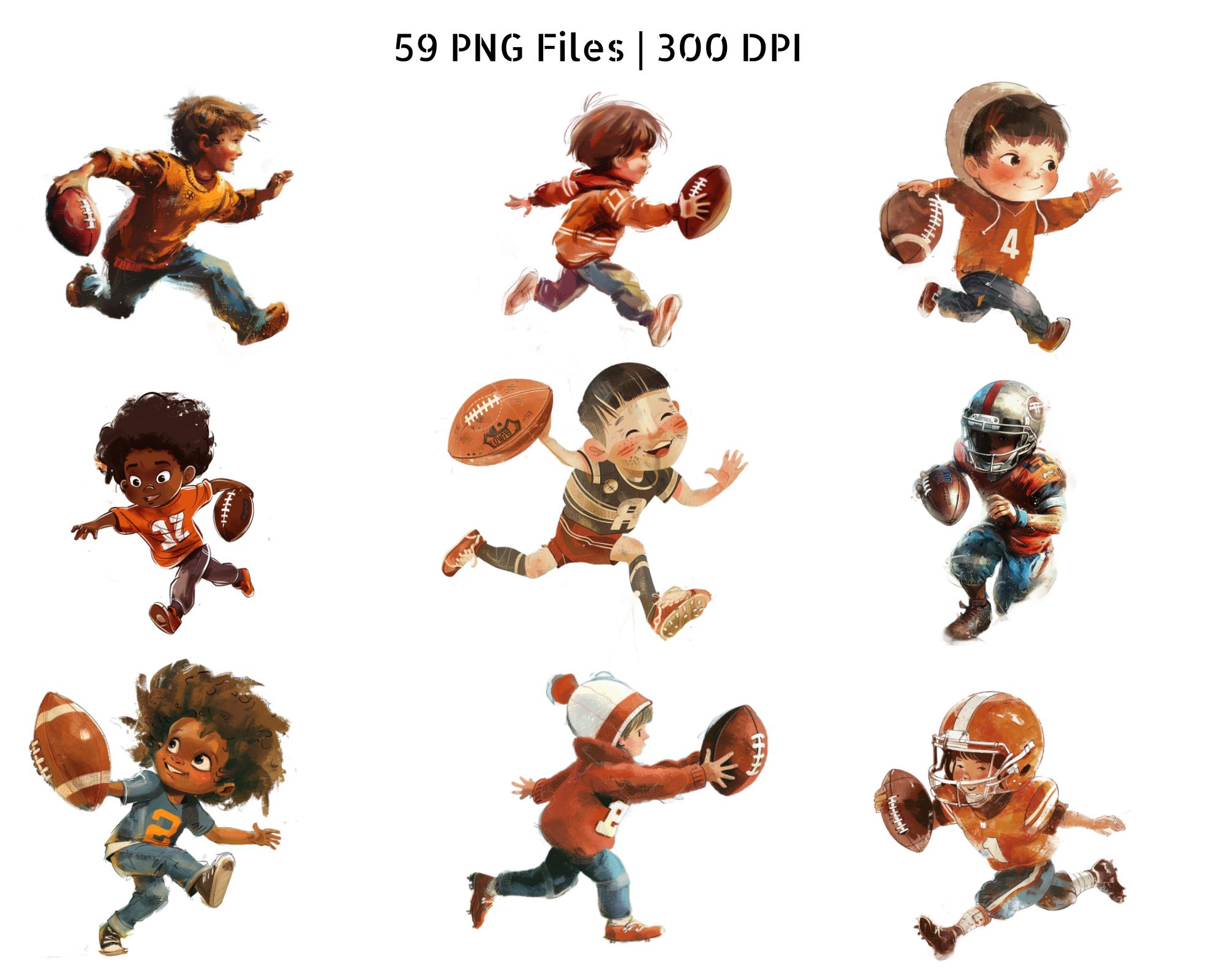 Clipart, Clip Art, Football, Autumn, Cute, Costume, NFL, Super, Hero ...