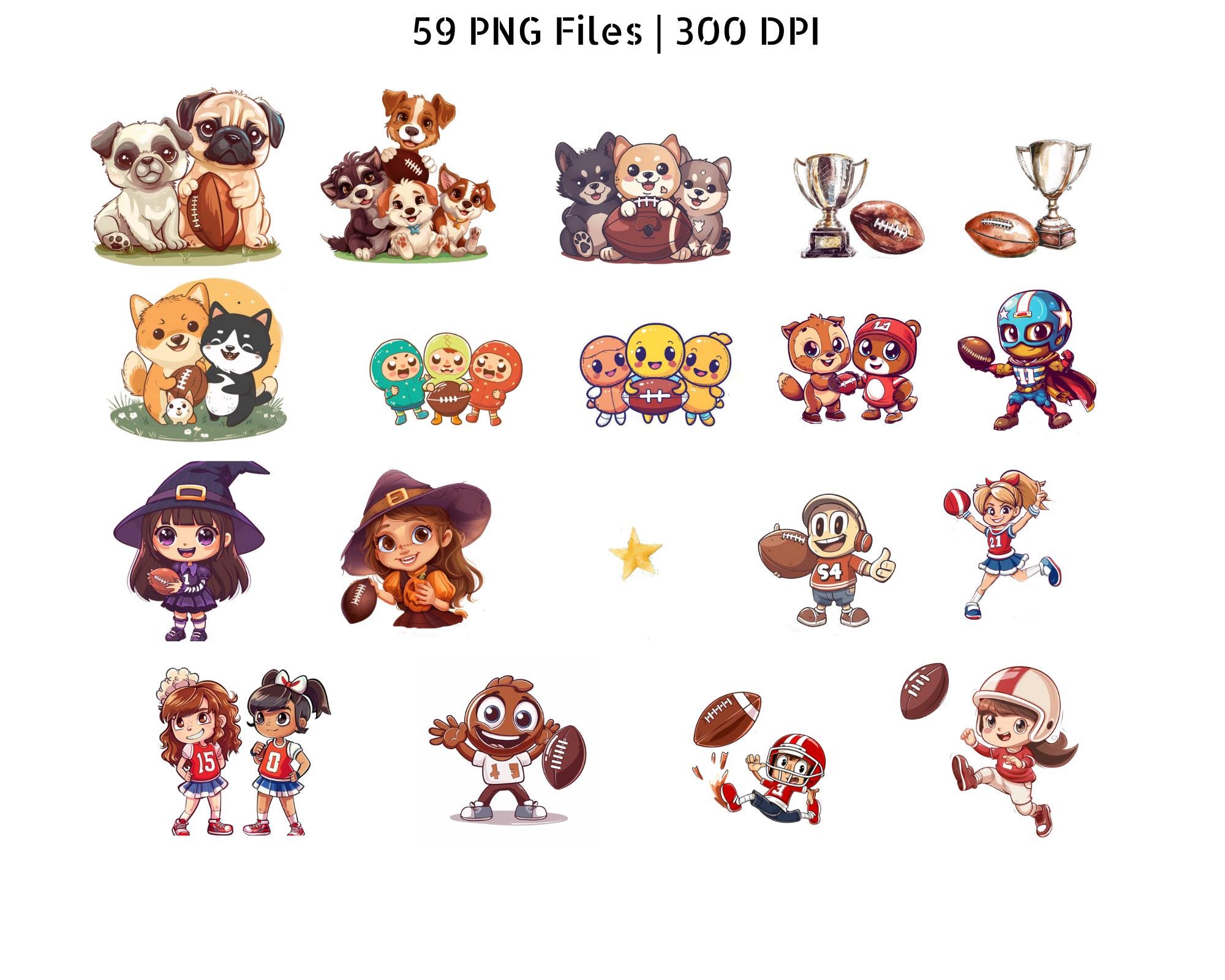 Clipart, Clip Art, Football, Autumn, Cute, Costume, NFL, Super, Hero ...