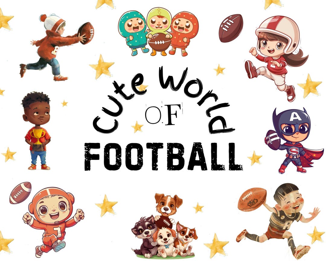 Clipart, Clip Art, Football, Autumn, Cute, Costume, NFL, Super, Hero ...