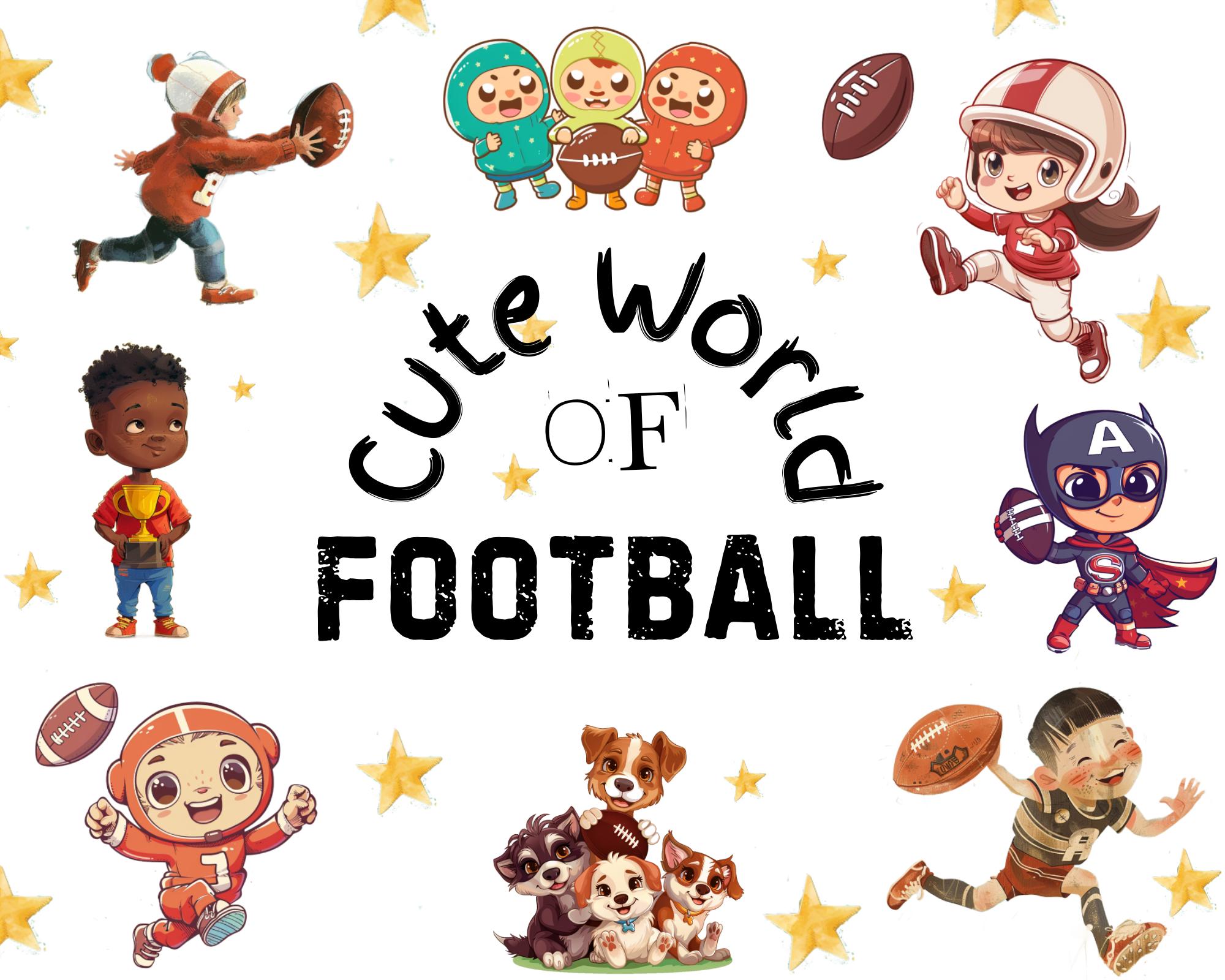 Clipart, Clip Art, Football, Autumn, Cute, Costume, NFL, Super, Hero ...