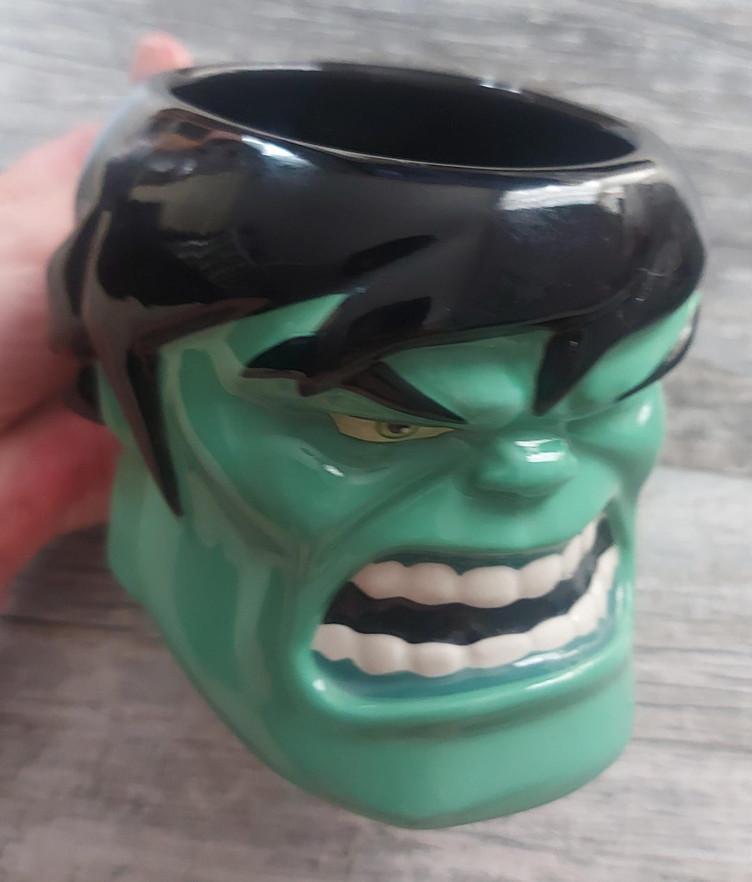 Marvel Avengers Incredible Hulk 3D Coffee Mug Disney Store Cup - Etsy