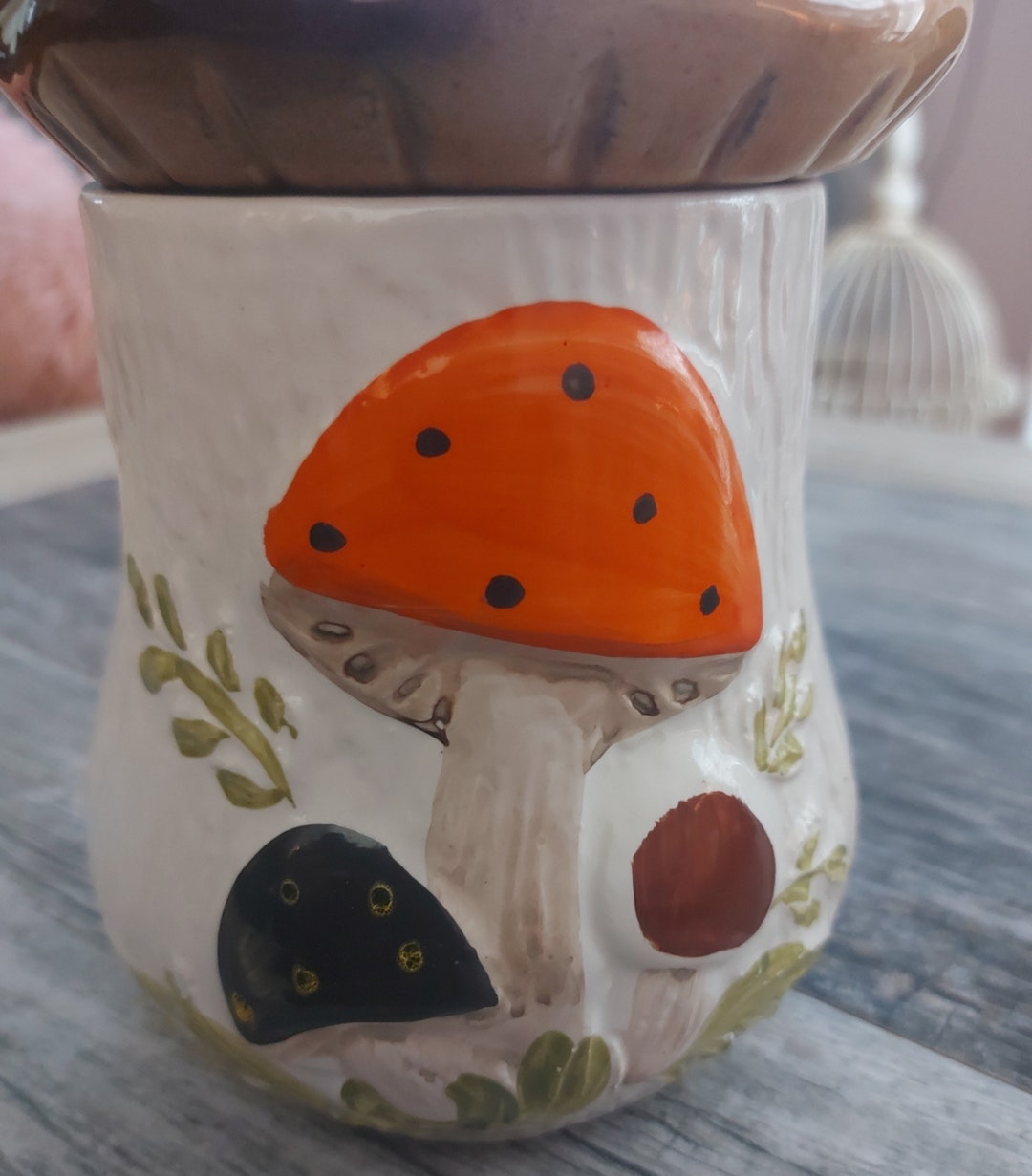 Merry Mushroom Toadstool Laurentian Sears Roebuck Canister - Etsy