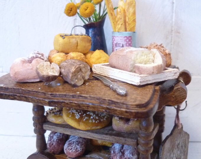 Darling Dollhouse Bread Trolley - Etsy