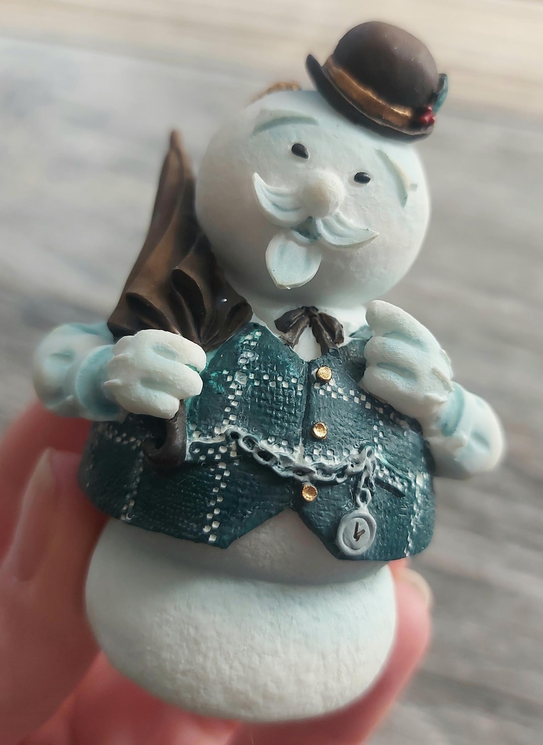 SAM THE SNOWMAN Island of Misfits Toys Rudolph Ornament Enesco 1999 - Etsy