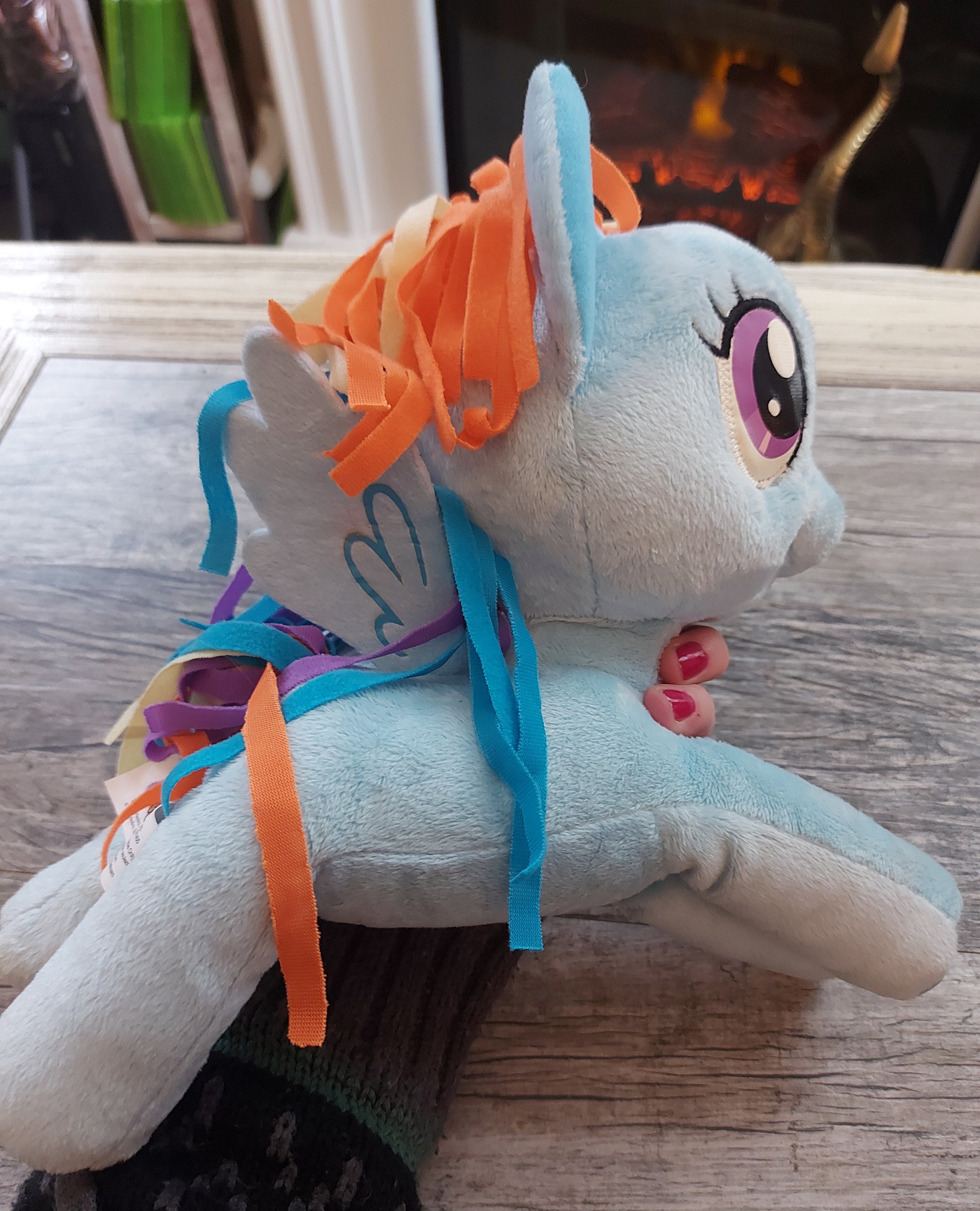 My Little Pony MLP Floppy Pony Rainbow Dash - Etsy