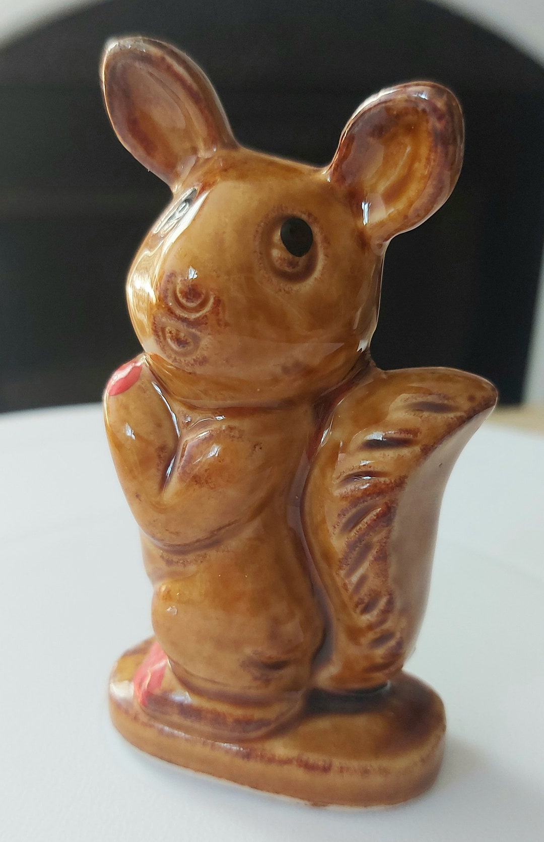2 Vintage Kitschy Ceramic Squirrel Made in Japan - Etsy