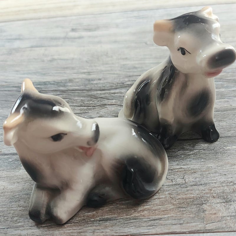 Cow Salt Shaker - Etsy