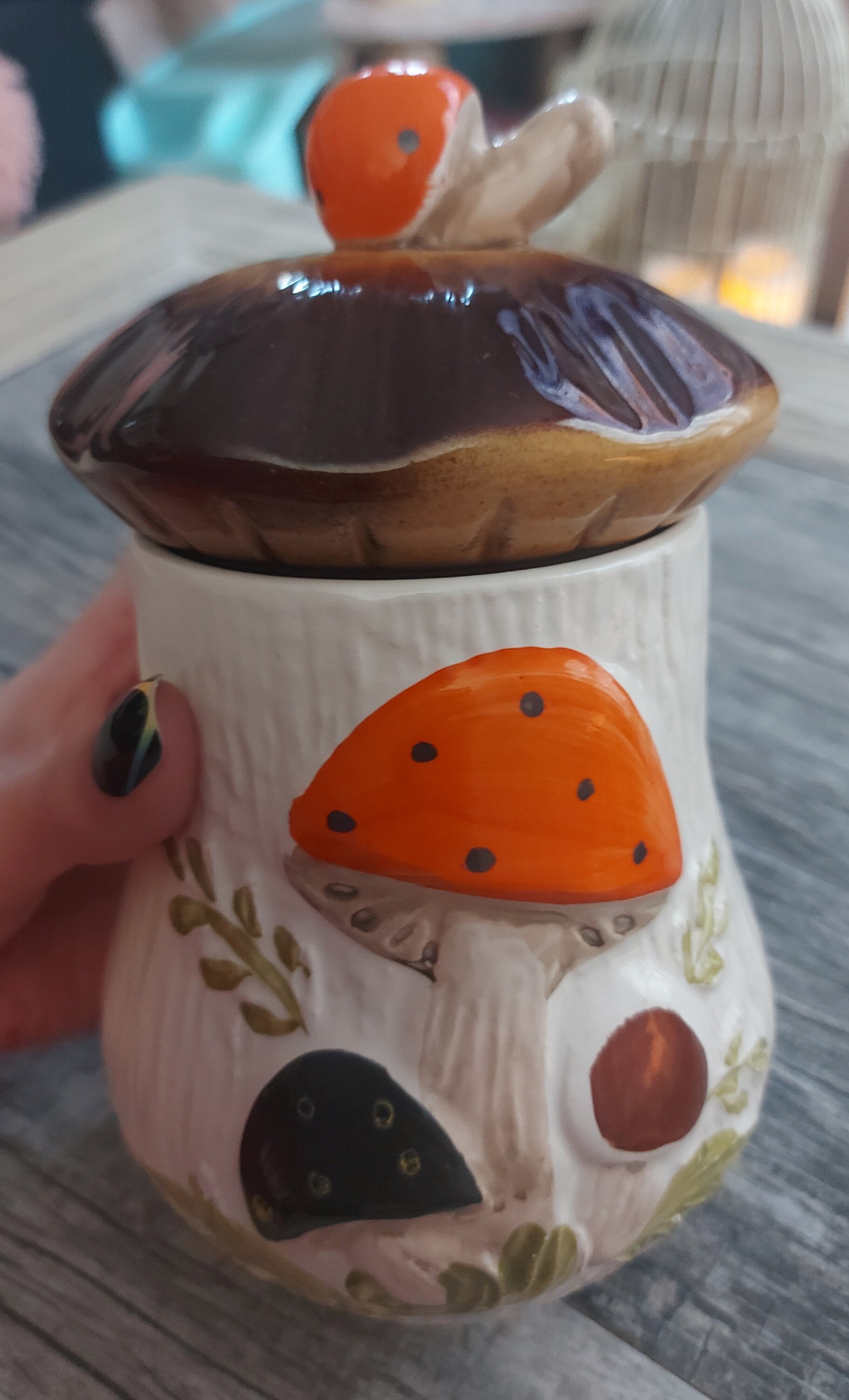 Merry Mushroom Toadstool Laurentian Sears Roebuck Canister - Etsy