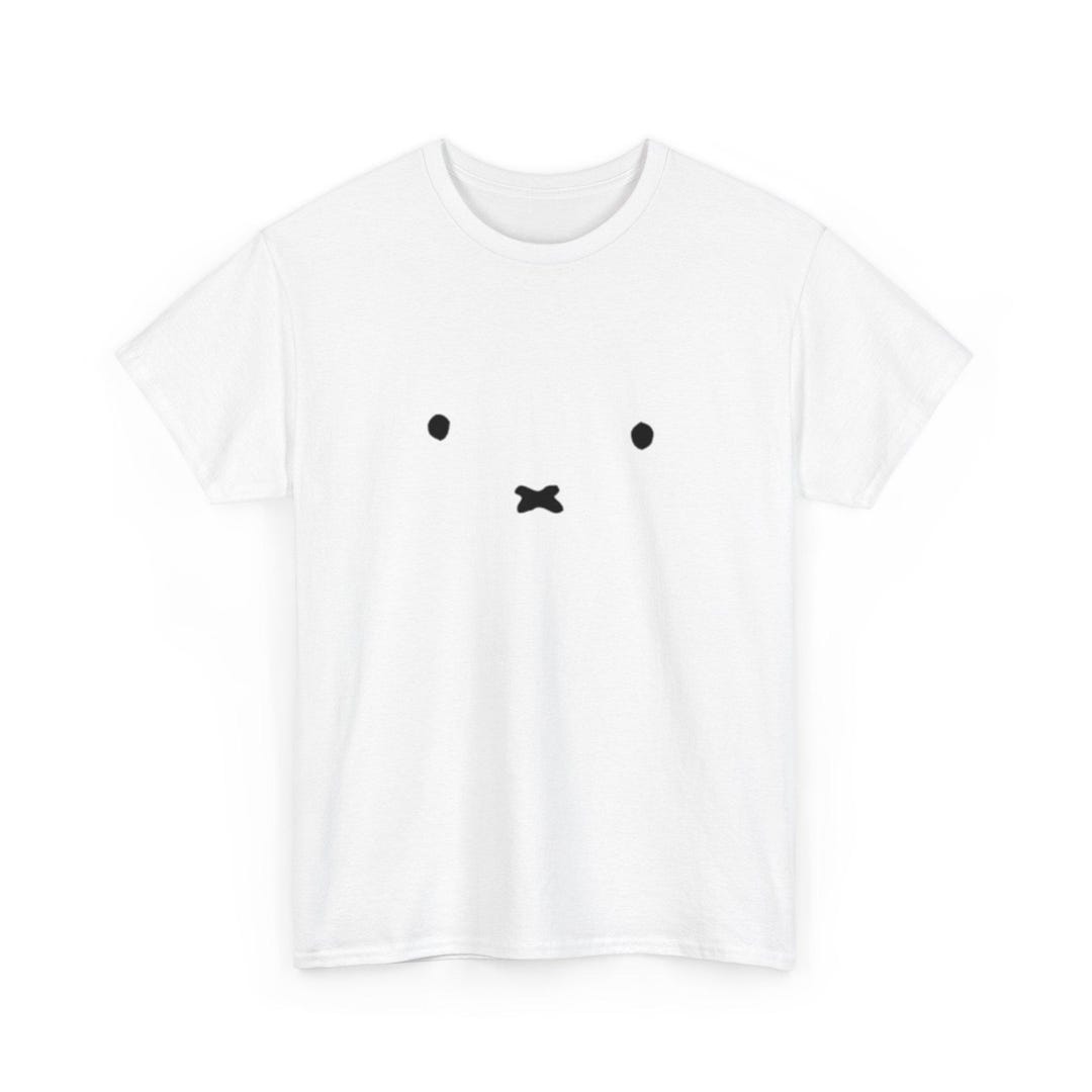 Aesthetic Cute Miffy Face Heavy Graphic Cotton Tee - Etsy UK