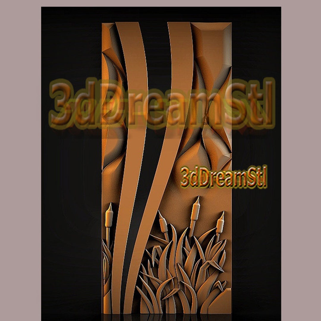 Reed STL Model, CNC Router Engraver, Artcam, Aspire, Cnc Files, Wood ...