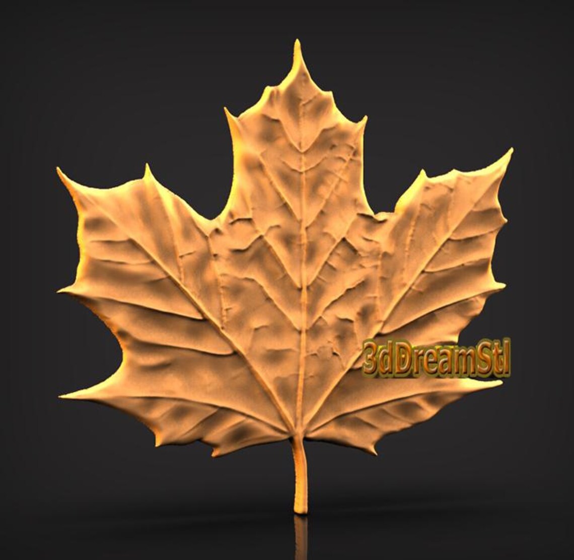 Maple Leaf STL Model, CNC Router Engraver File - Etsy