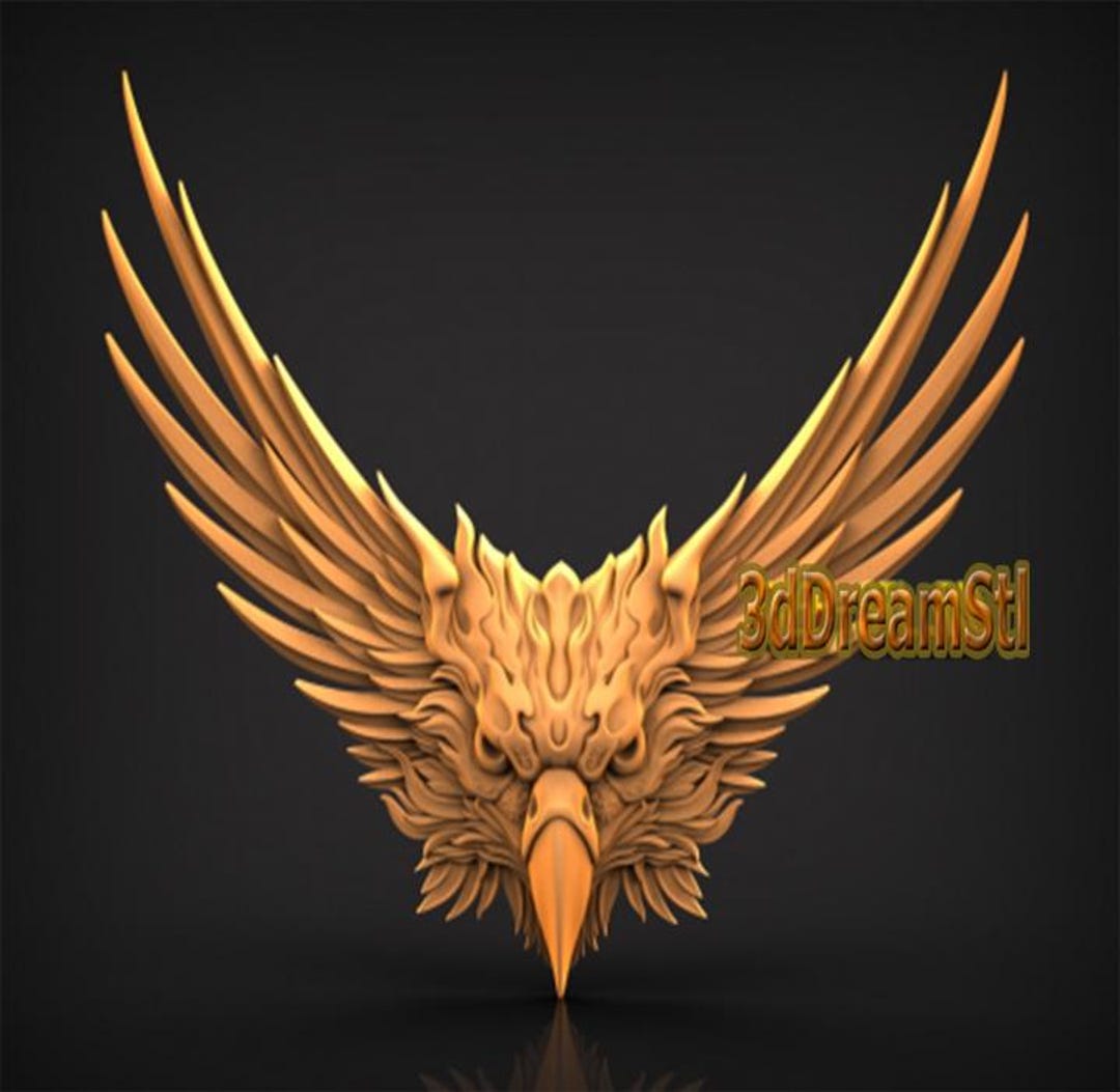 Evil Eagle STL Model, CNC Router Engraver, Artcam, Aspire, Cnc Files ...