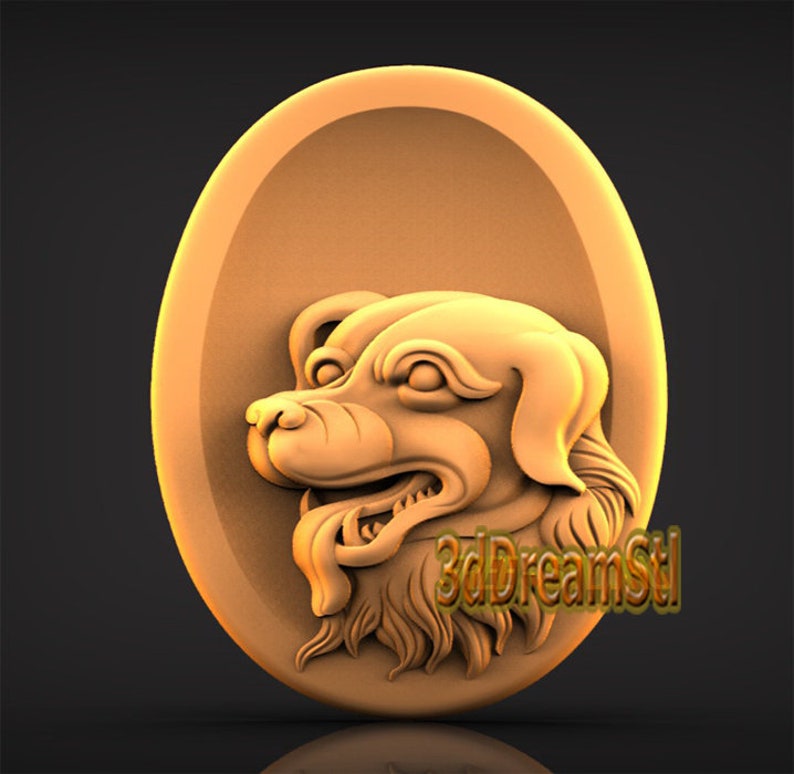 Labrador Dog STL Model, CNC Router Engraver, Artcam, Aspire, Cnc Files ...