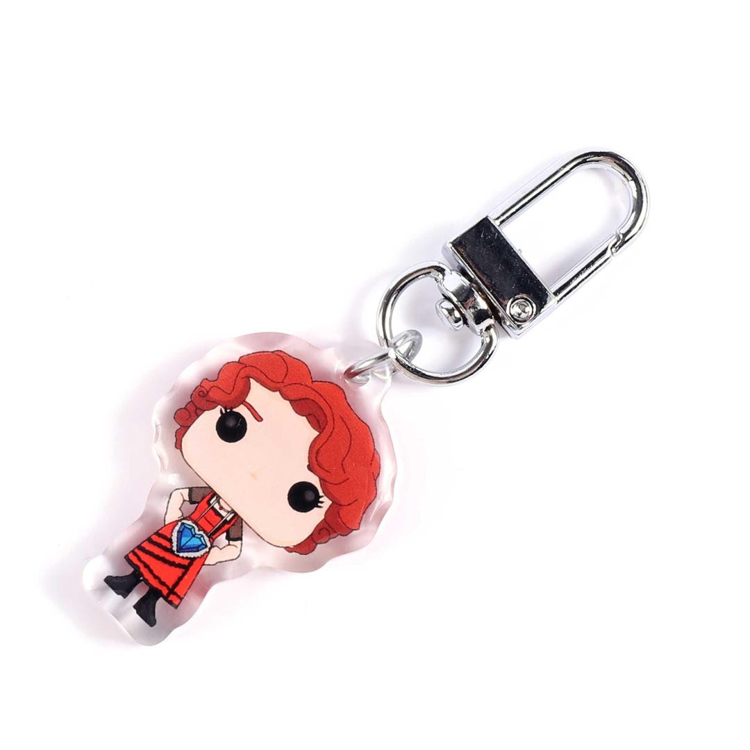 Rose - Tiny TOONS Keyring - Etsy
