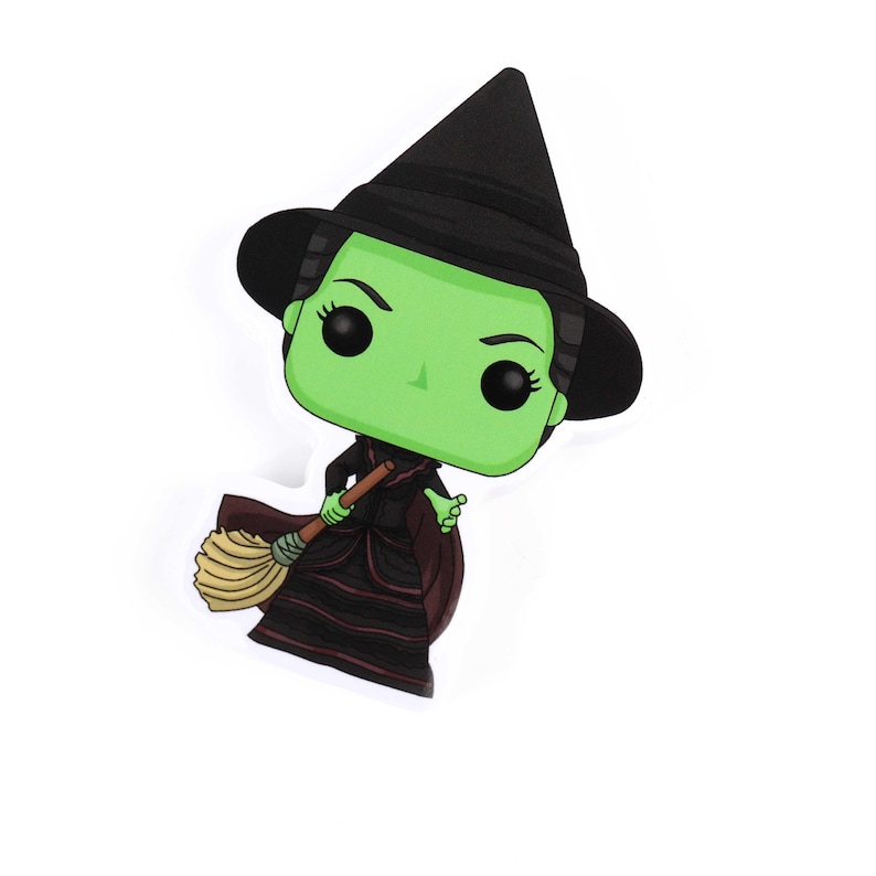 Elphaba TOONS Sticker - Etsy