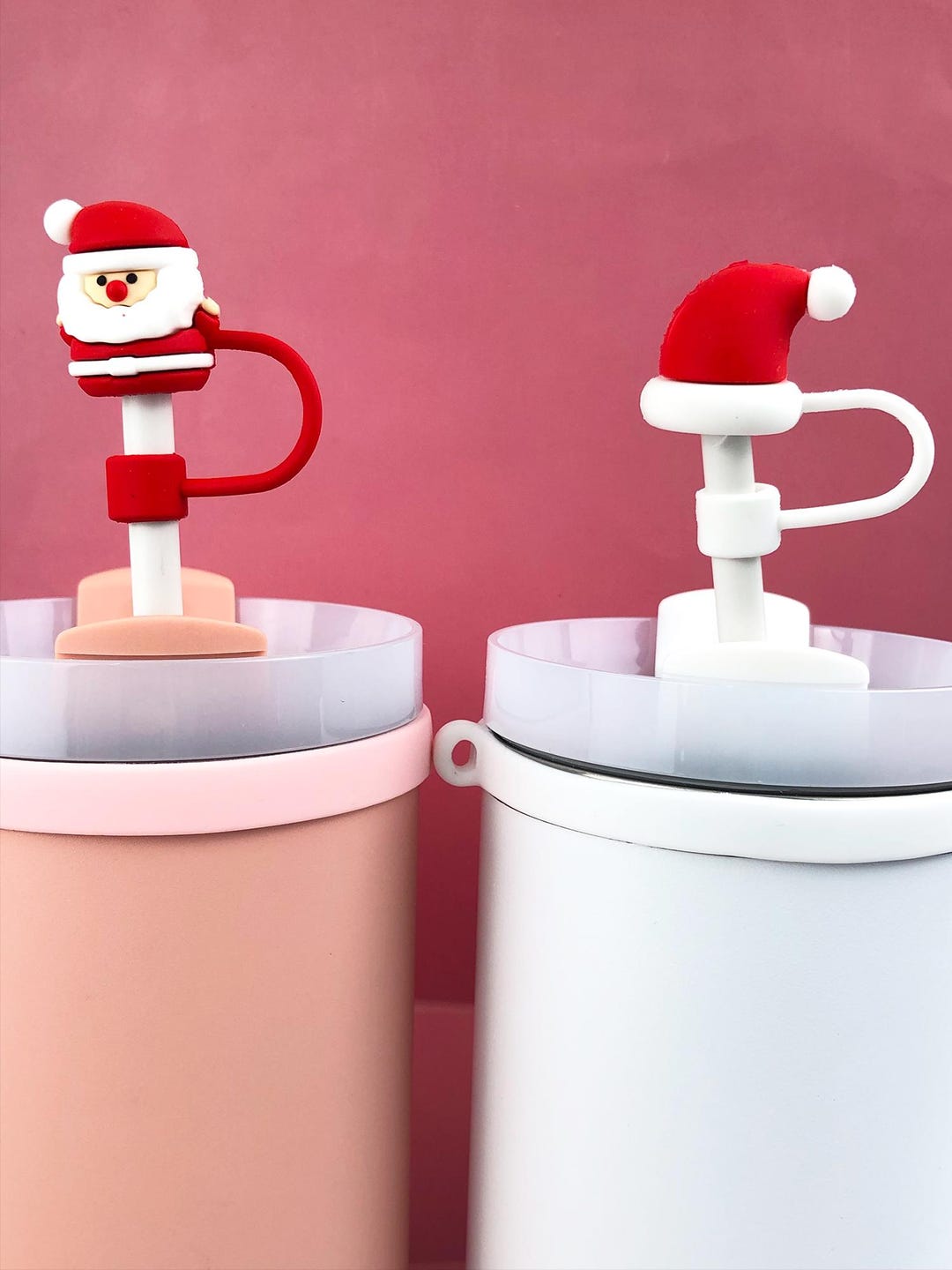 Animal Stanley Straw Topper Sheep Tumbler Straw Topper Flower Straw ...