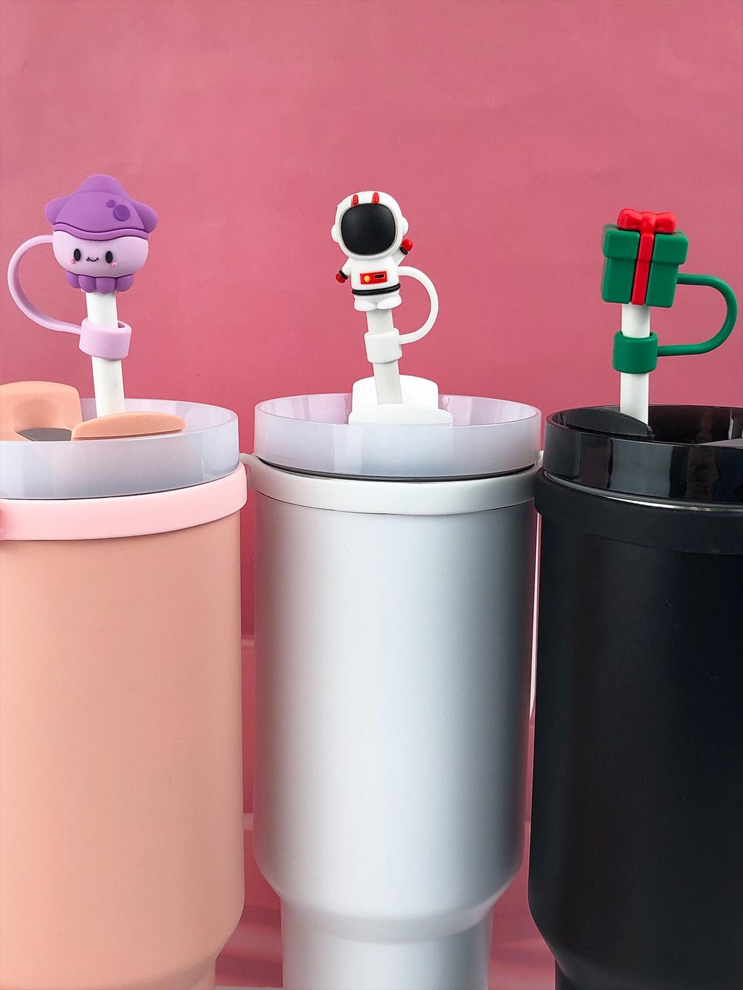 Animal Stanley Straw Topper | Sheep Tumbler Straw Topper | Flower Straw ...