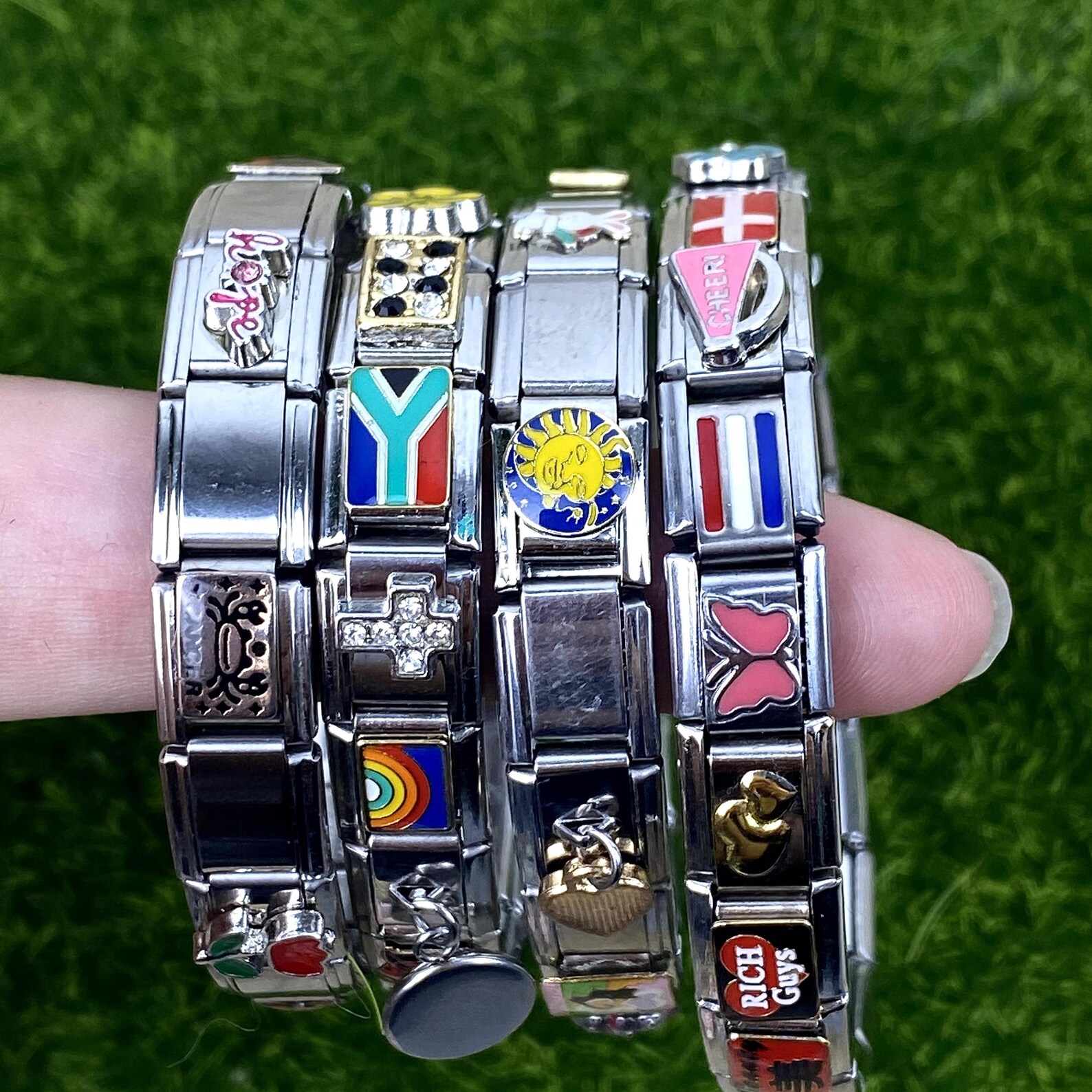 Italian Charm Bracelet | Mystery Italian Charms | Theme Italian Charms ...