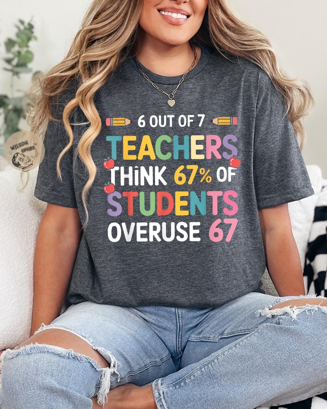 6 Out of 7 Teachers Think 67% of Students Overuse 67, Funny 67 Teachers ...
