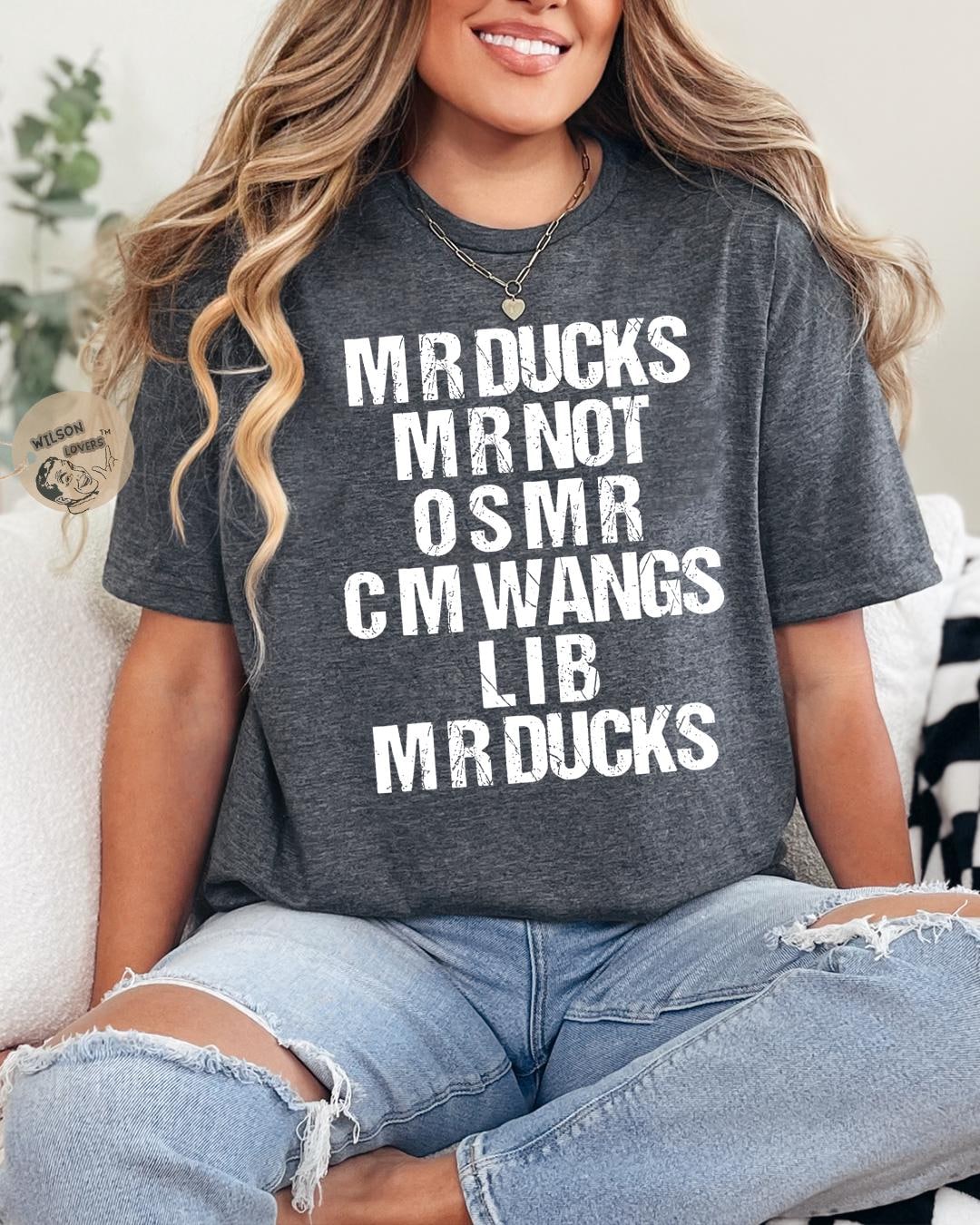 Funny M R Ducks M R Not O S M R C M Shirt, Wings Duck Lover Shirt ...
