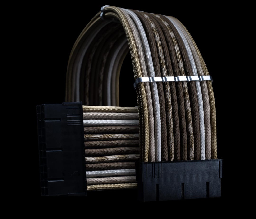 Custom Premium Sleeved PC Cable, the Best Extension Sleeve PC Cable - Etsy