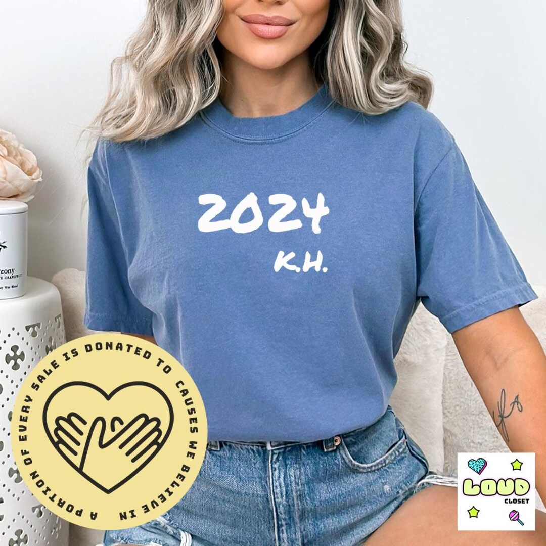 Kamala Harris 1989 Handwriting Harris 2024 President Comfort Colors T ...