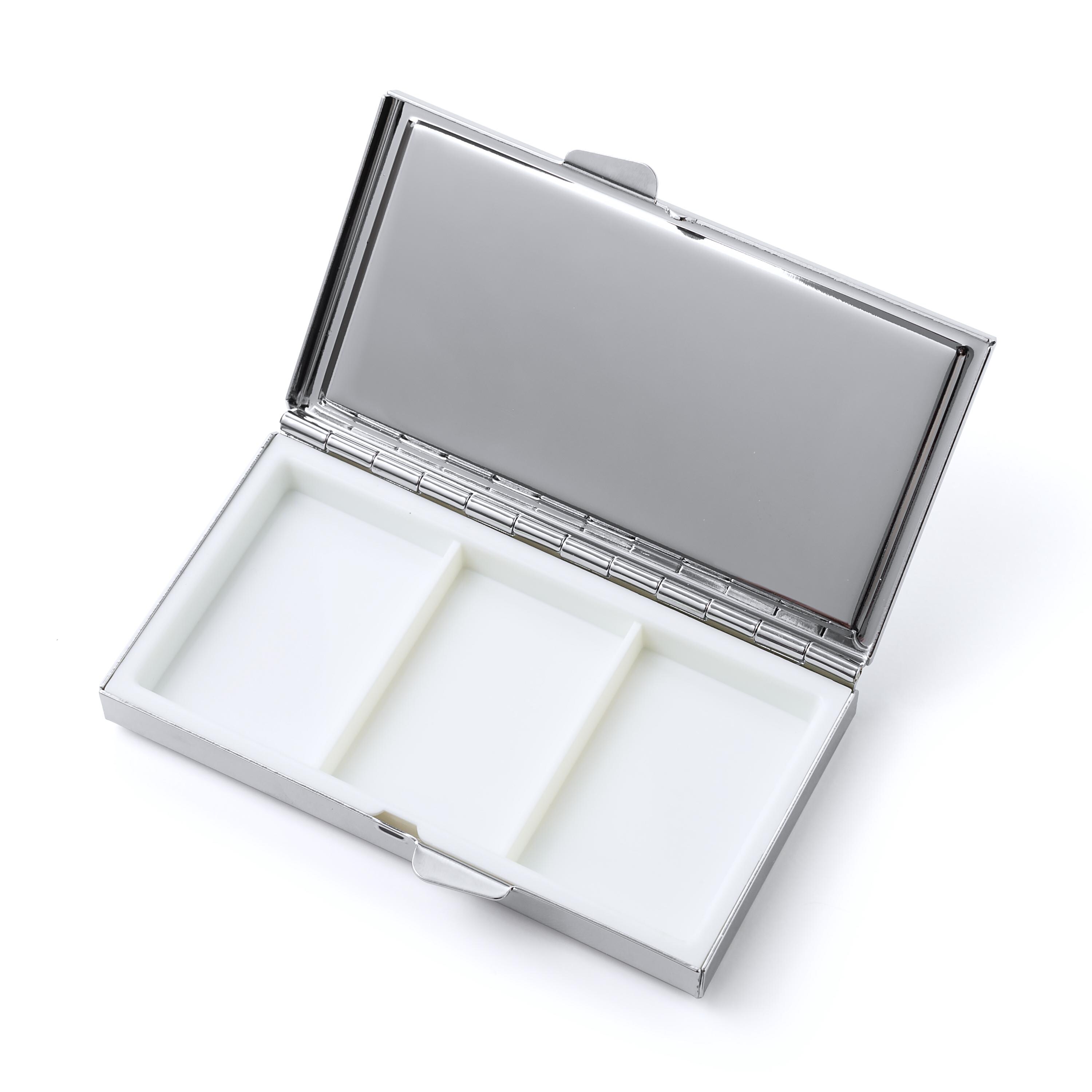 Travel Pill Case, Cute Pill Organizer, Metal Pill Box, Small Pill Box ...