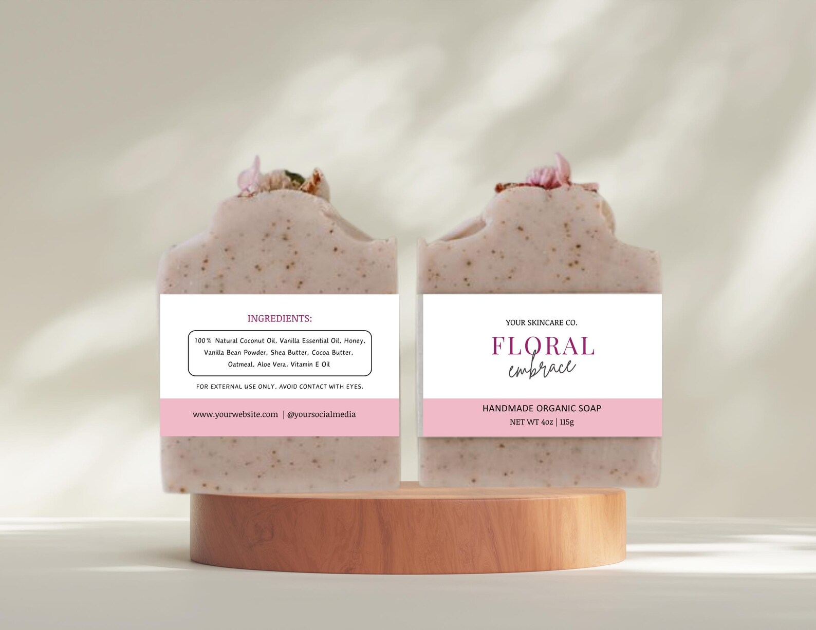Modern Editable Soap Label Template, Editable Soap Bar Label, Soap ...