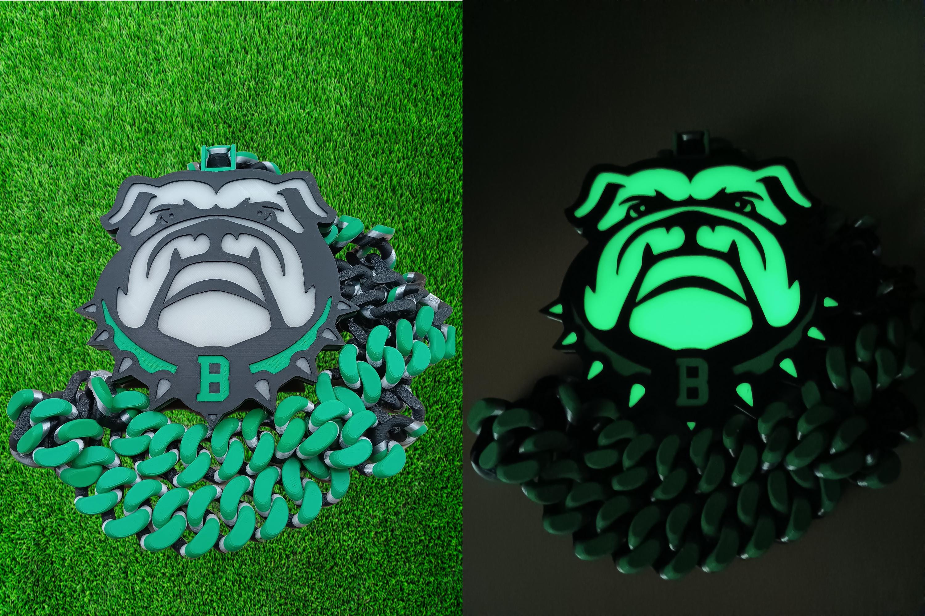 Custom Oversized Turnover Hype Chain Medallion Pendant – Team Logo ...