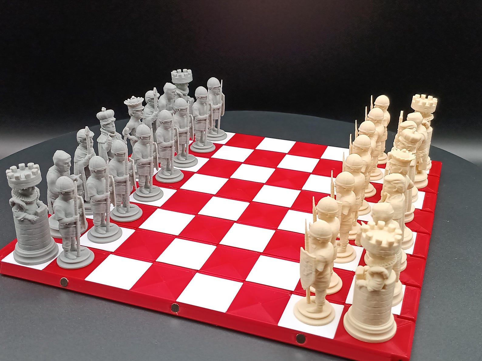 Trump Chess Set With American Flag Roll-up Board - Etsy