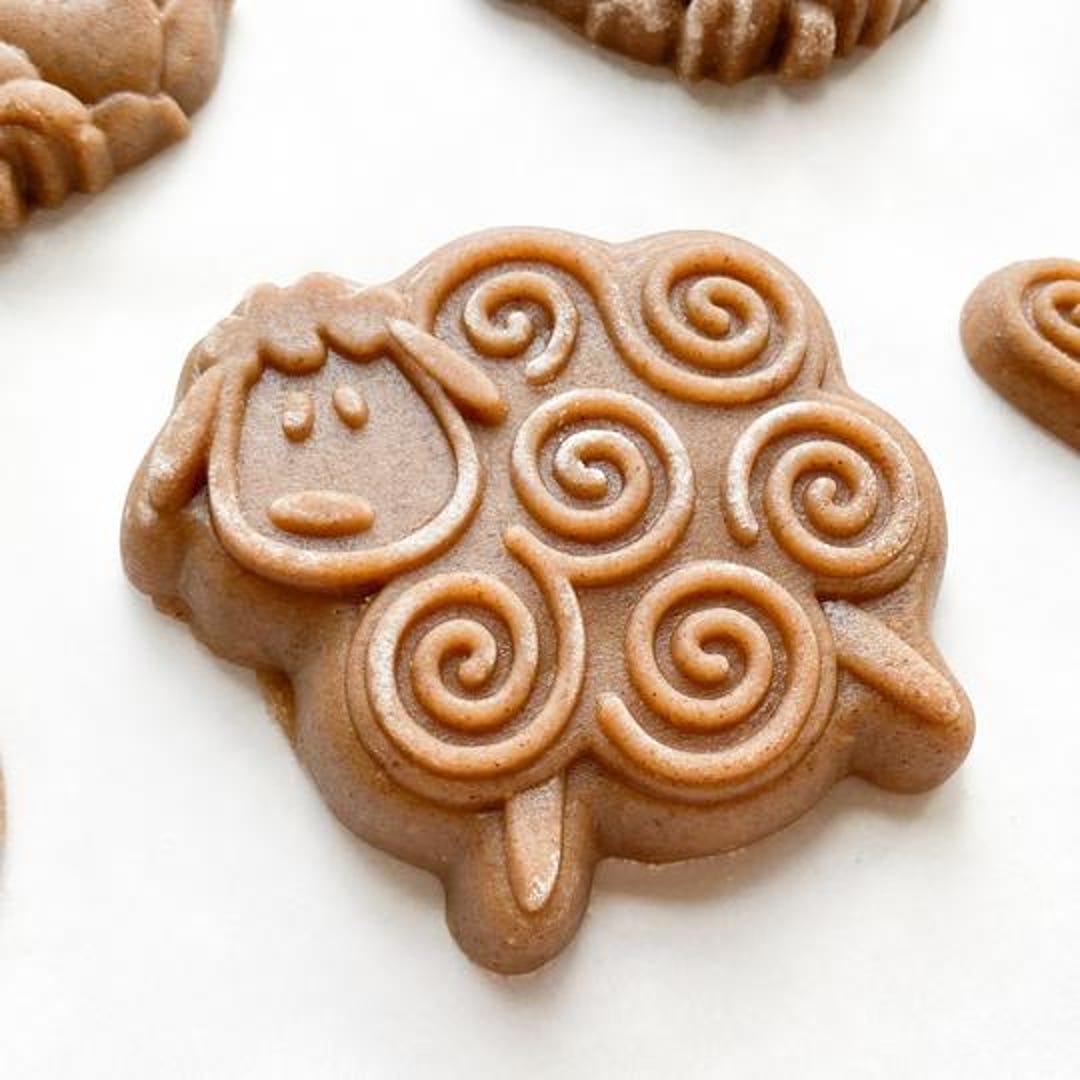 Cute Sheep Wooden Cookie Cutter. Baby Sheep Cookie Mold. Gingerbread ...
