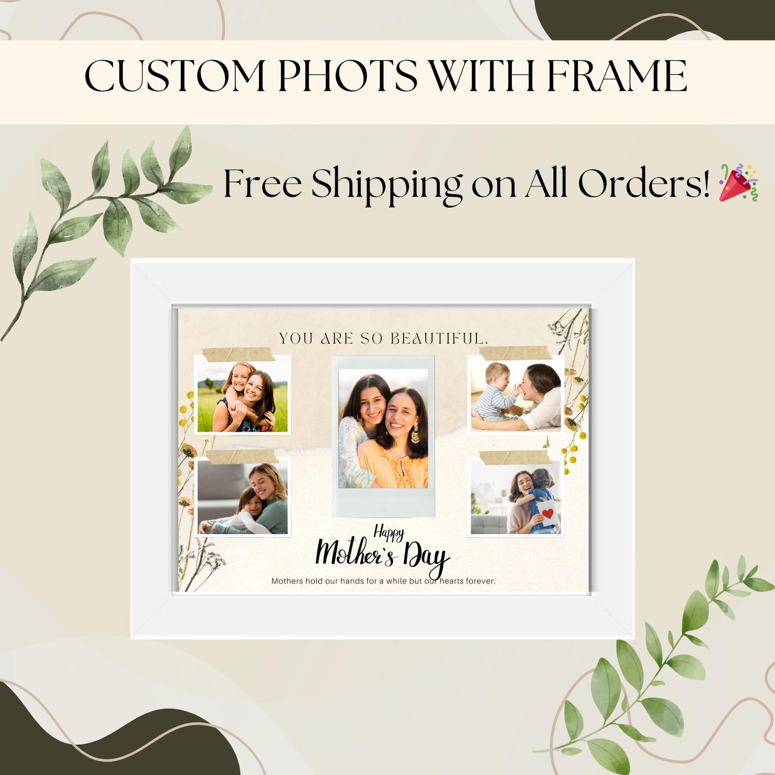 Personalized Photo Frame for Mom | Handcrafted With Love | Free ...
