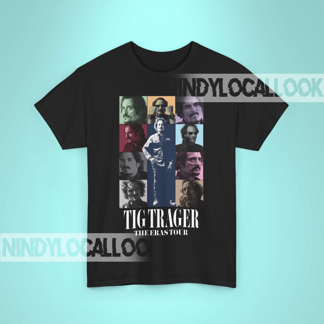 Tig Trager Vintage Shirt - Sons of Anarchy Retro Tee - Spooky Horror ...