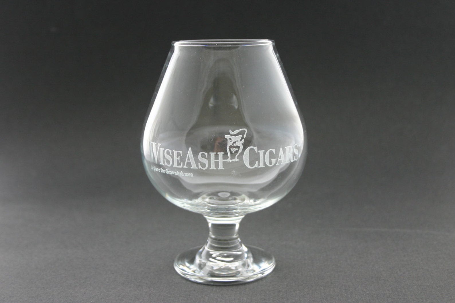 Personalized Etched Brandy Glass Custom Engraved Cognac Snifter Set of ...