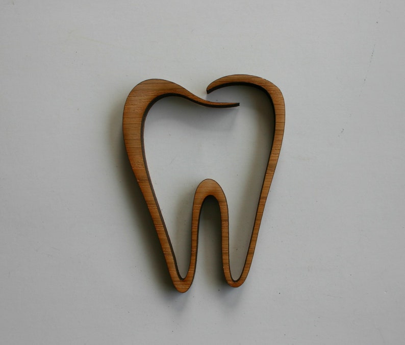 Tooth Wall Art Small Teeth Wooden Dentist Decor Sign - Etsy