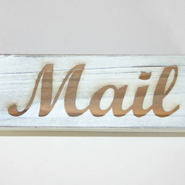 Wood Mail Box - Etsy
