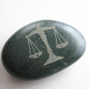 Scales of Justice Engraved Stone Lawyer Judge Gift Paperweight - Etsy