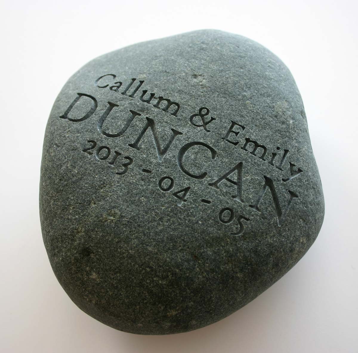 Custom Engraved Oath Stone Oathing Unity Rock Wedding Garden - Etsy