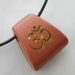 Om Aum Symbol Engraved Goldstone Ladder Gemstone - Etsy
