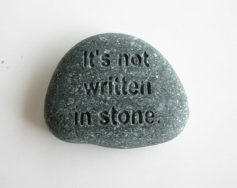 Written in Stone | Etsy