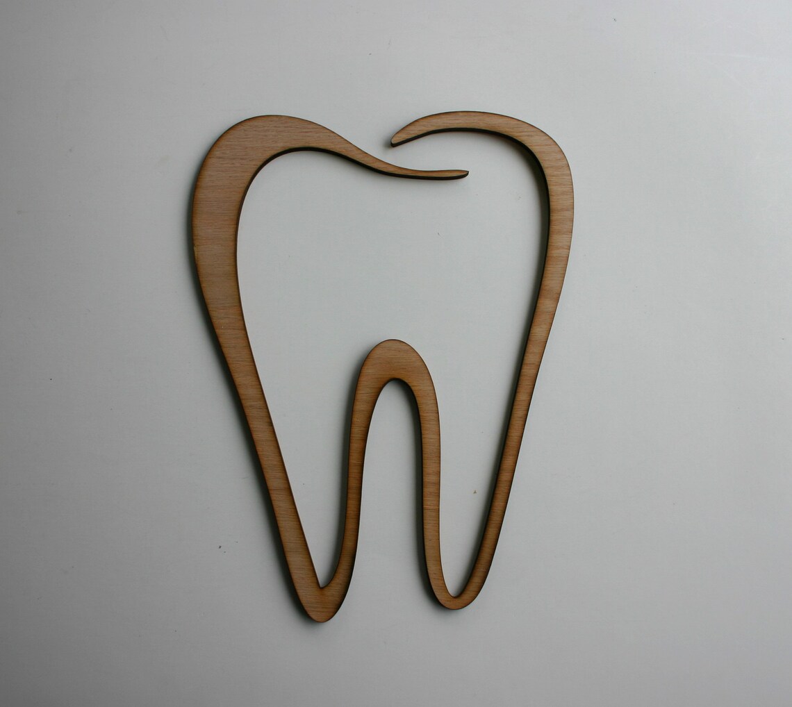 Tooth Wall Art Wooden Dentist Decor Sign - Etsy