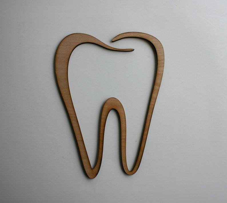 Tooth Wall Art Small Teeth Wooden Dentist Decor Sign - Etsy