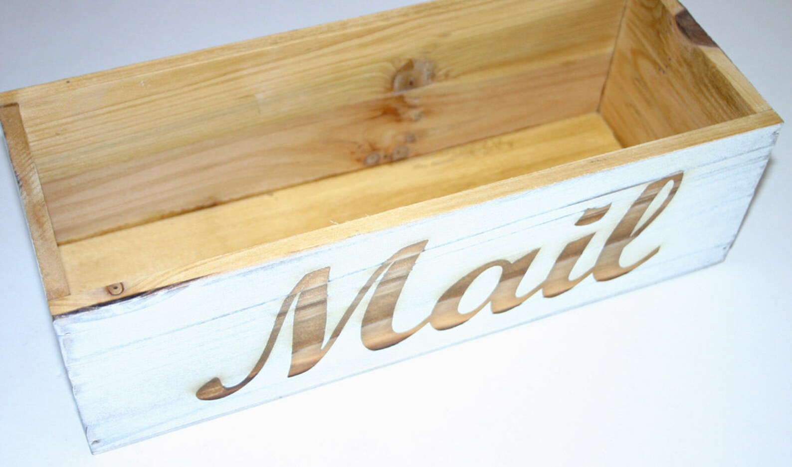 Mail Box Engraved Wooden Box Rustic Home Decor Wood Mail Box | Etsy