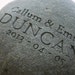 Custom Engraved Oath Stone Oathing Unity Rock Wedding Garden - Etsy
