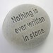 Custom Engraved Stone Message Personalized Weddings Retirement - Etsy