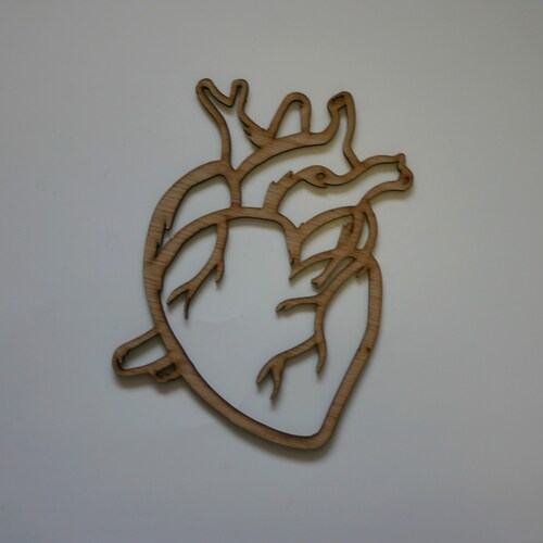 Anatomical Brain Laser Cut Wood Sign Wall Art Medical Sign - Etsy