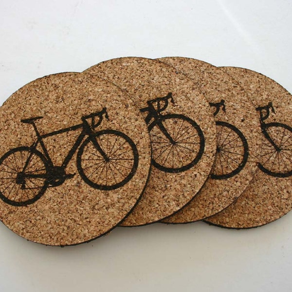 Bicycle Coasters - Etsy