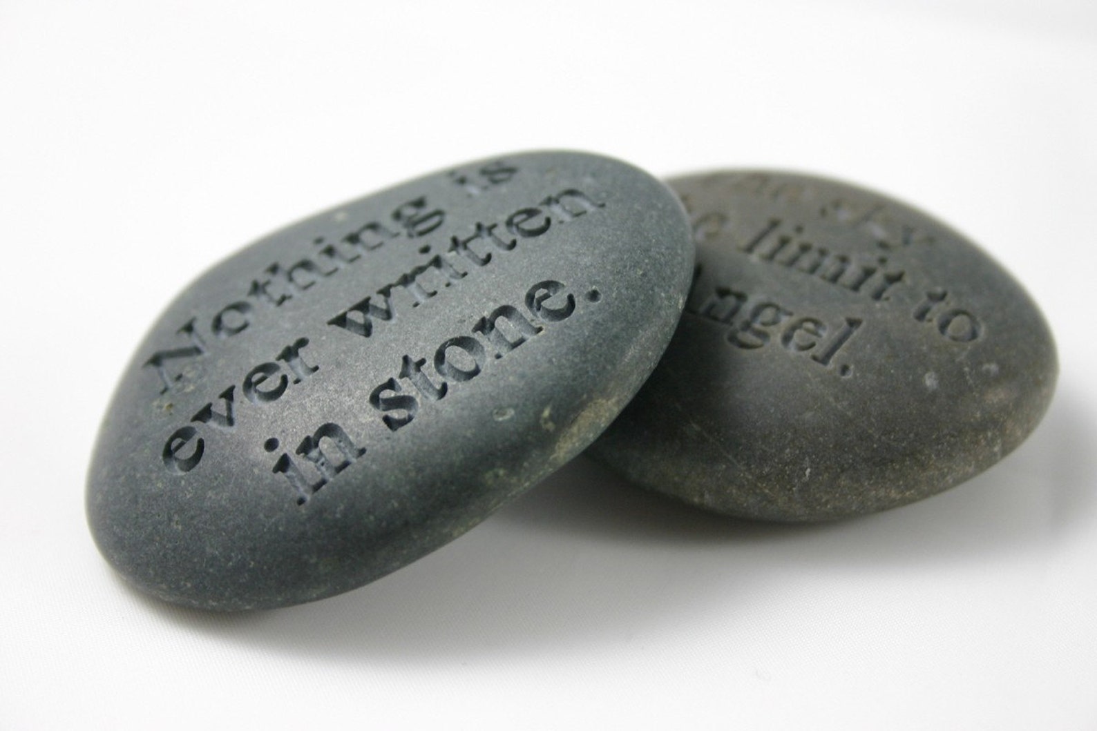 Custom Engraved Message Stone Personalized Message Name Stone Weddings ...