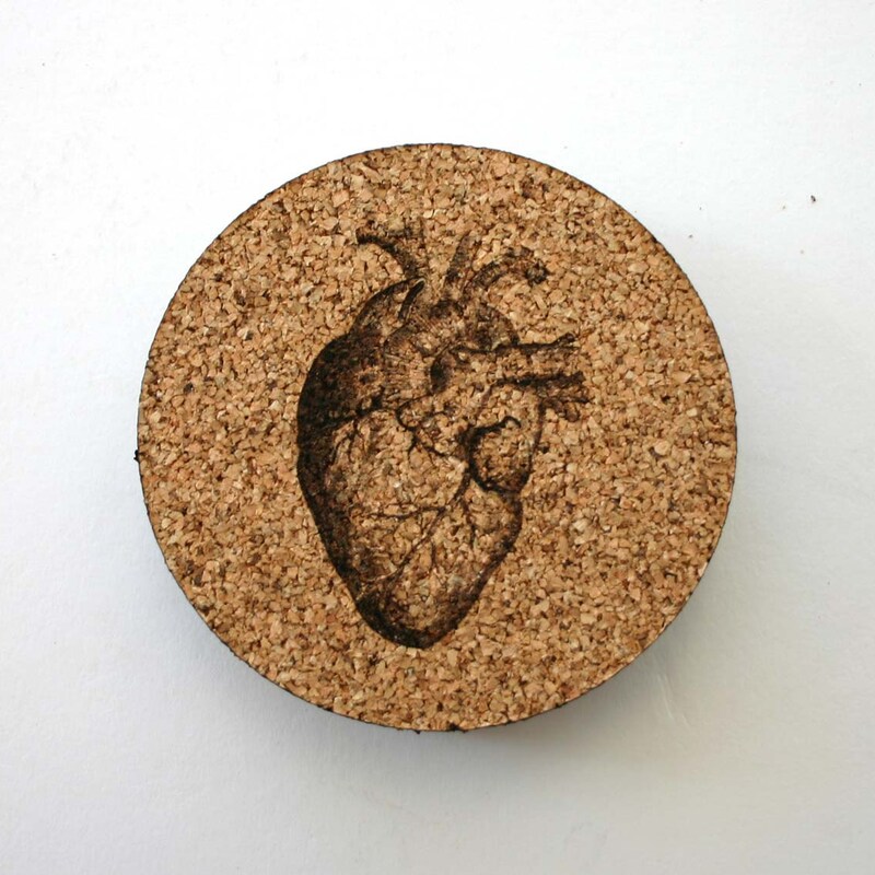 Cork Coasters - Etsy
