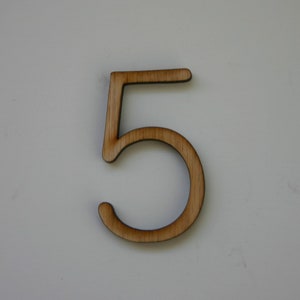 Wooden Numbers Wood Number Set 0123456789 - Etsy
